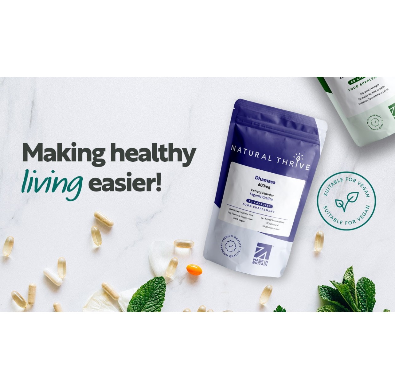 Black Fungus Mushroom Extract Powder 100g - Natural Thrive